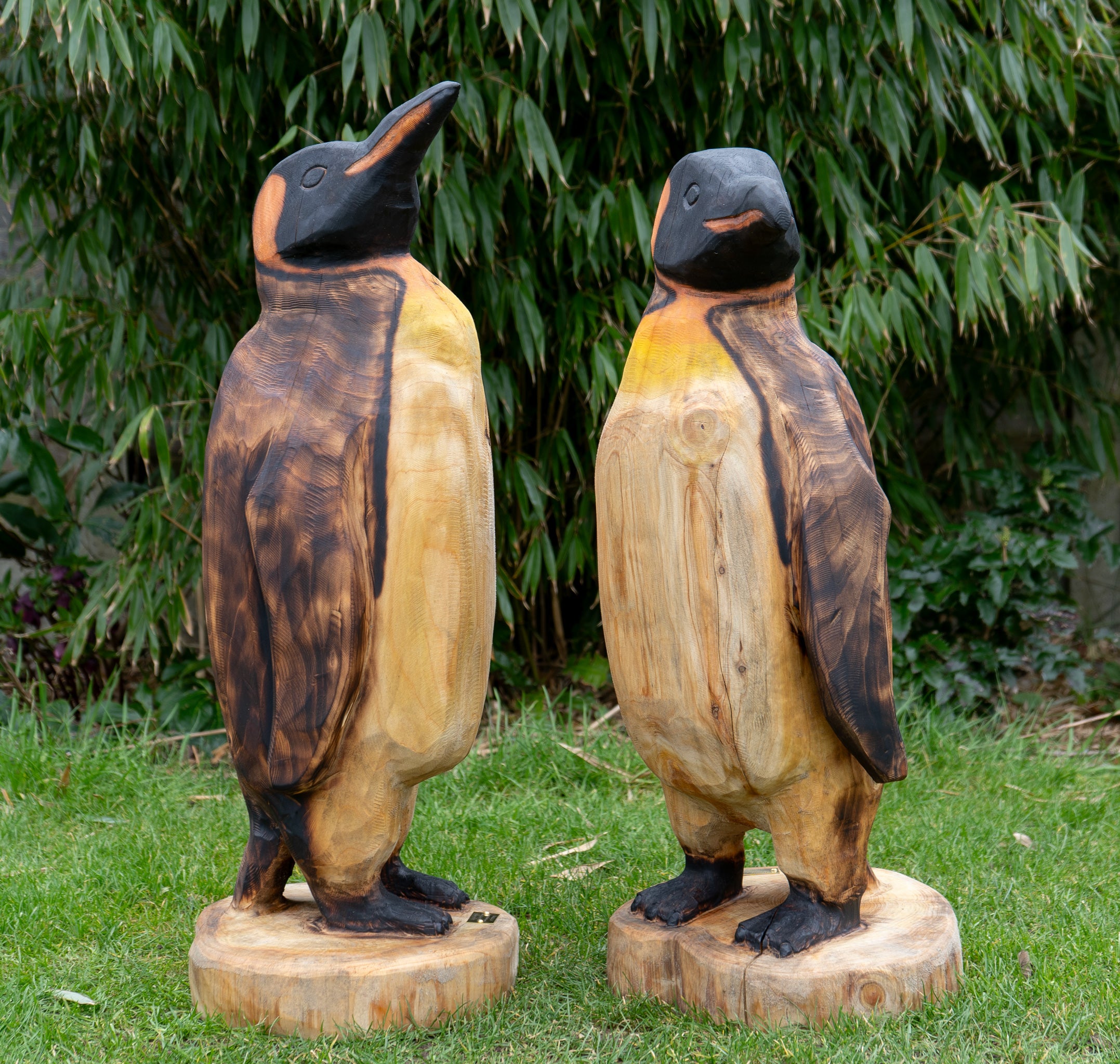 King Penguin – Maytree Chainsaw Sculptures